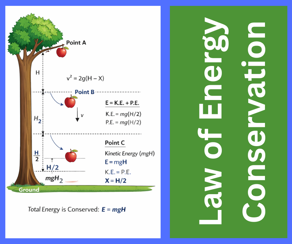 Law of Energy Conservation: Definition, Formula & Examples